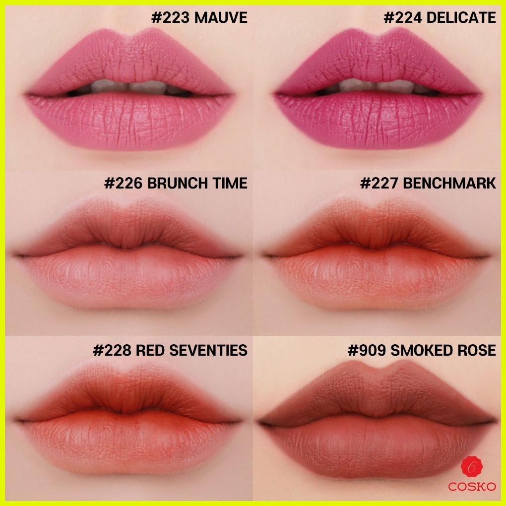 3CE Matte Lip Color 3.5g 6 Colors // Ships From Korea | Shopee Philippines