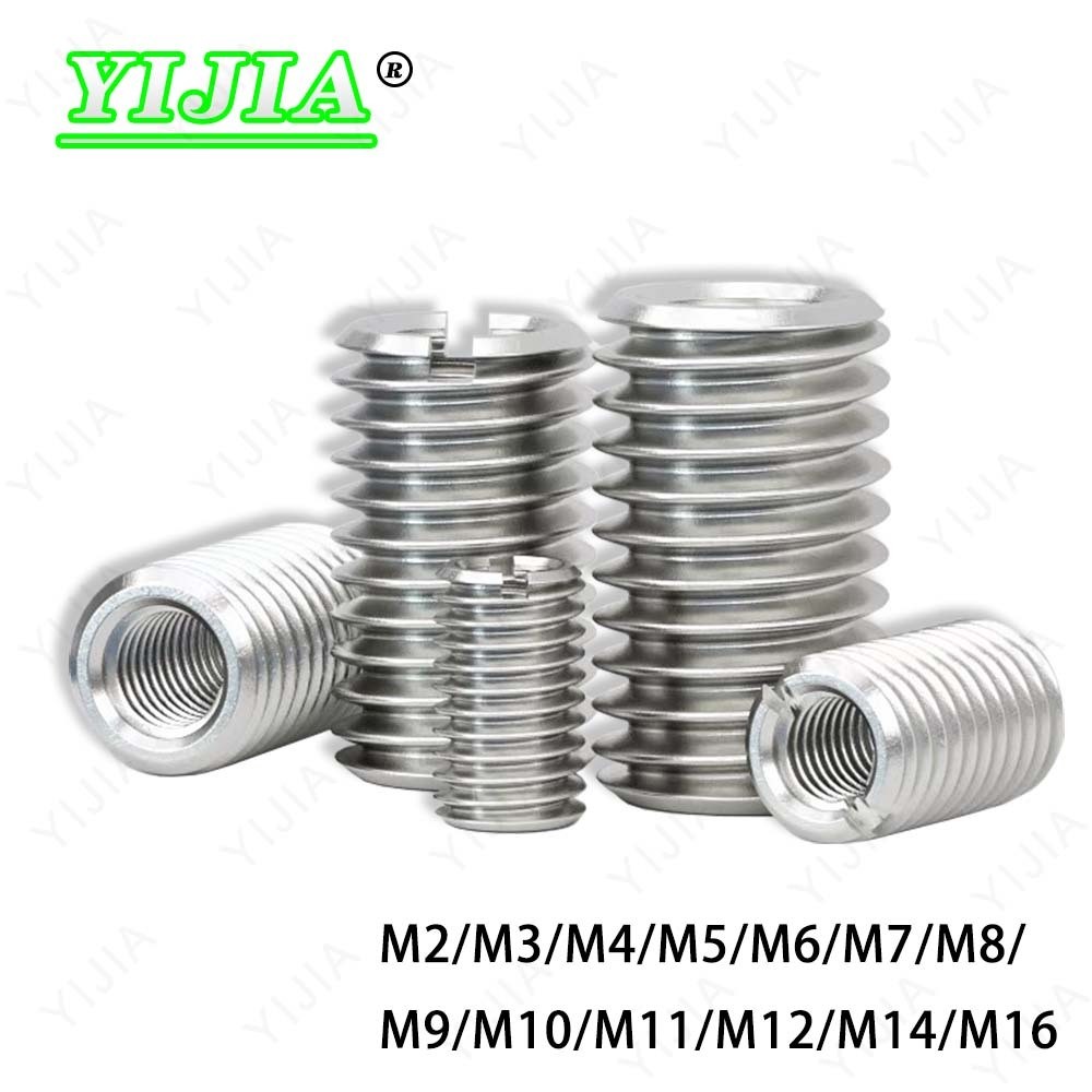 10Pcs M2 M4 M5 M6 M8 M10-M16 304 Stainless Steel Inside Outside Adapter Screw Sheath Thread ...