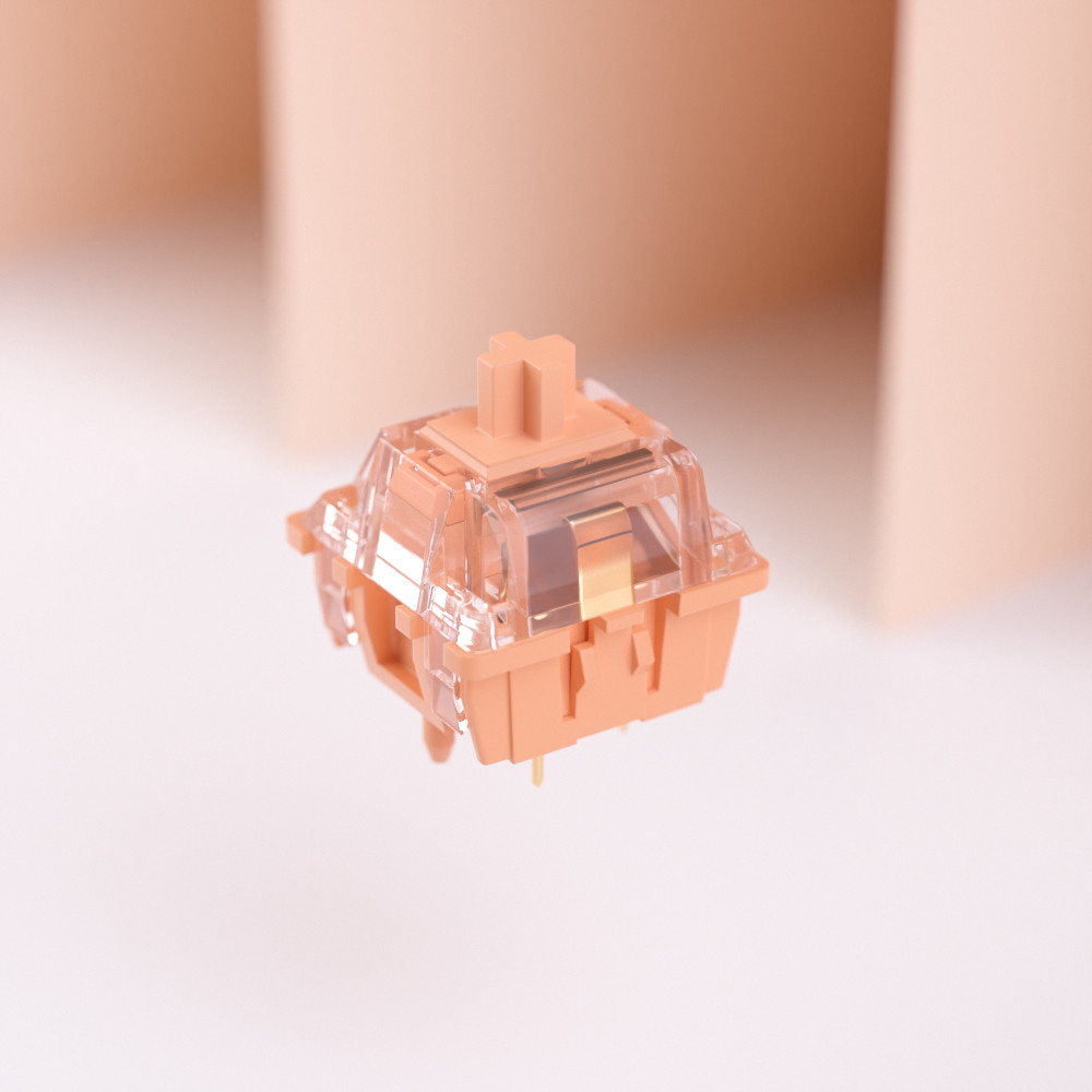 Twilight Mechanical Keyboard Switches 5pin Lin Linear Tactile Pre-lubed ...