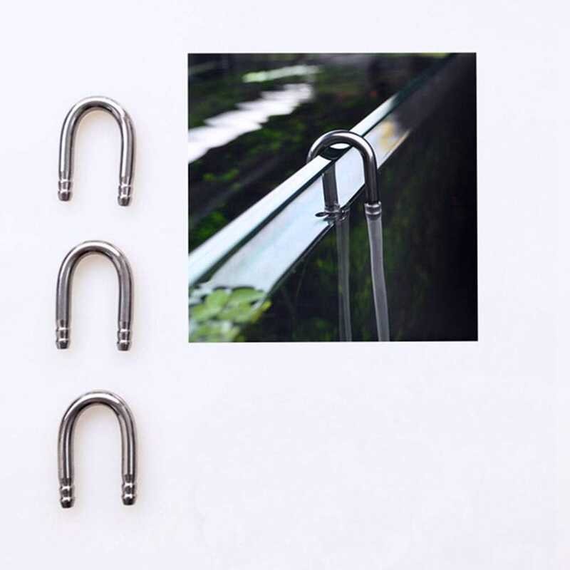 Aquarium 3 Pcs of U Type Tubes Air Pump Accessories CO2 System U-Shape ...
