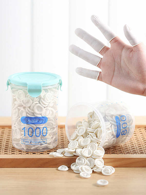 Food Grade Cots Disposable Protective Covers Latex Finger Guards Wear ...