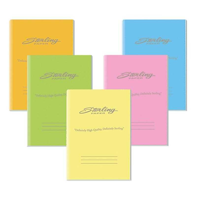 Sterling Filler Neon Series Clip Binder Notebook Refill 5 Pcs - New ...