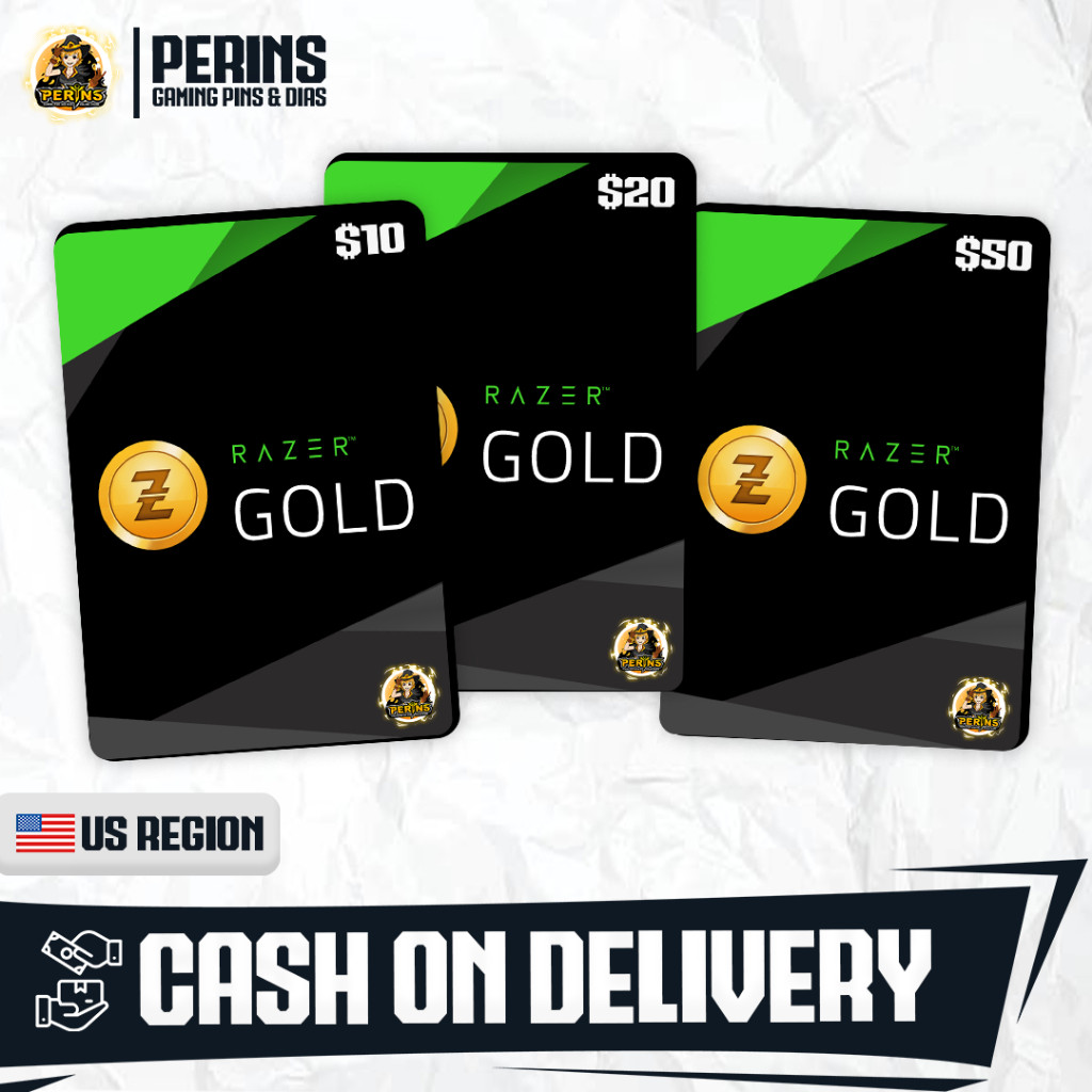 Razer Gold (US) - Redeemable Gift Cards | Shopee Philippines