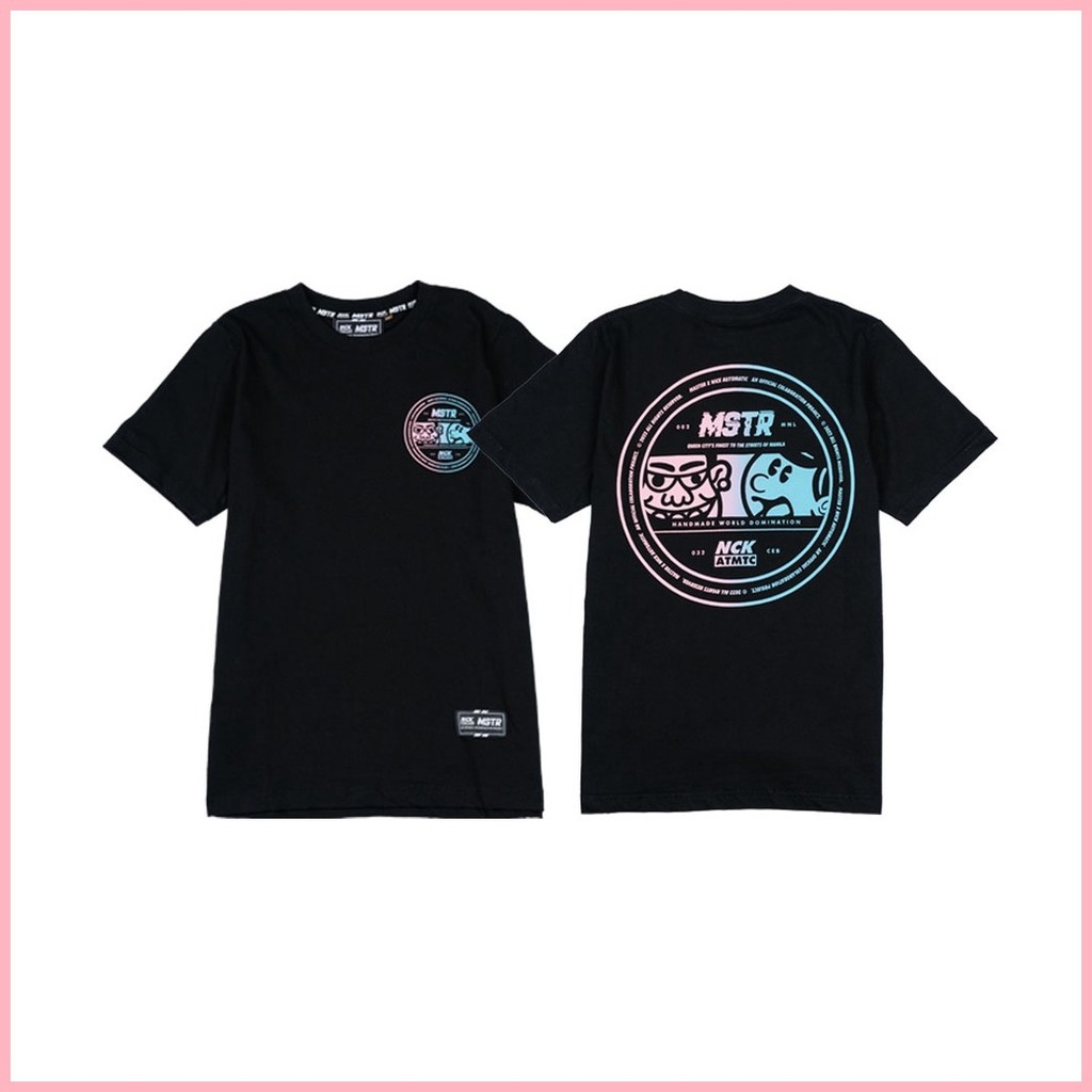 MSTR CO. X NCK AUTOMATIC "SOA" Men T-Shirt (Black) | Shopee Philippines