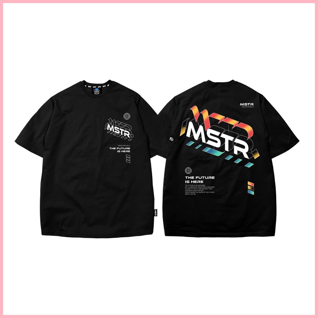 MSTR CO. - SECTION COLLECTION "FUTURE" Men T-Shirt (Black) | Shopee ...