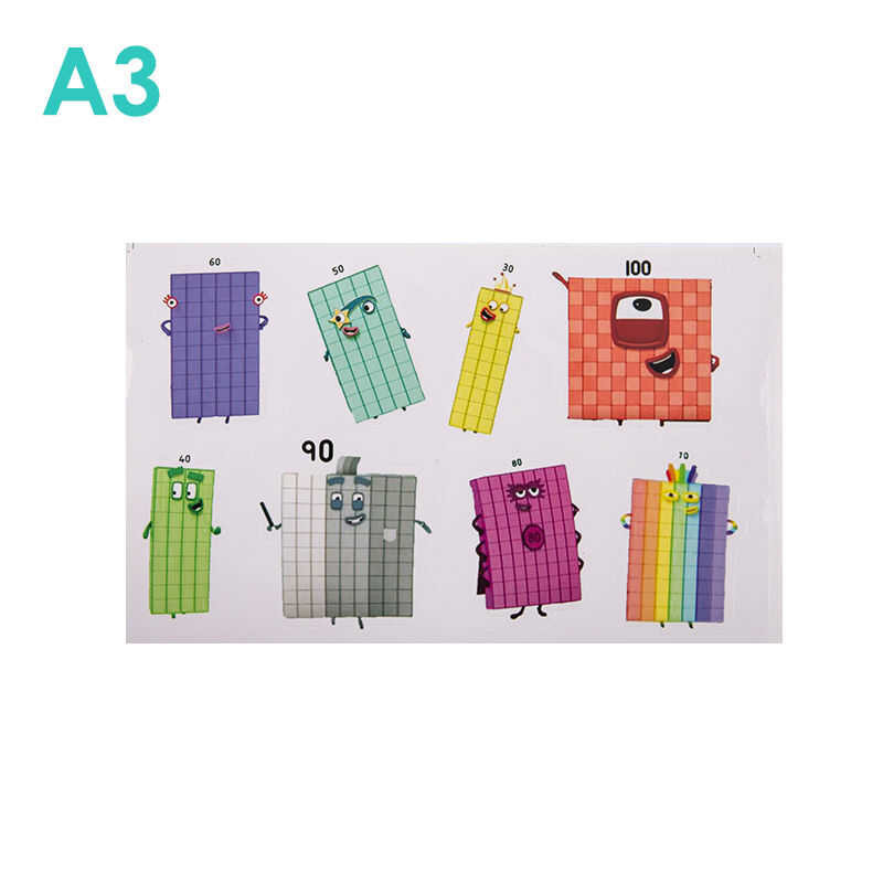 Skinye [Ready Stock] Kawayi Cute Numberblocks Stickers Toys Number ...