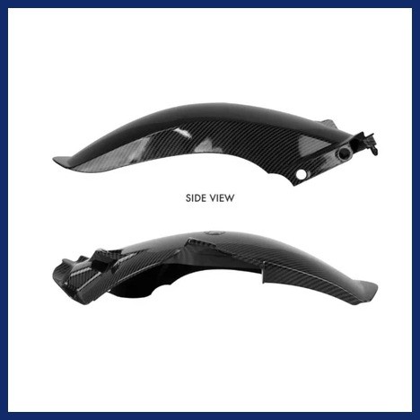 ∬ Honda ADV 160/PCX 160 REAR TIRE HUGGER LONG REAR FENDER MUD GUARD ...