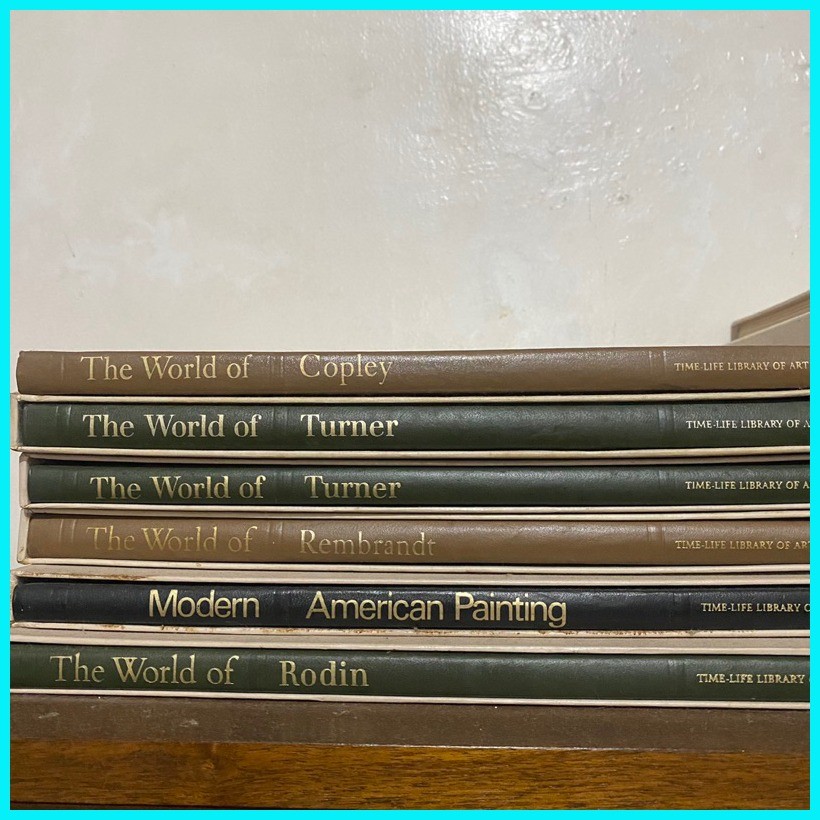Art books Hardbound with Slipcase Monet, Turner, Vermeer, Michelangelo ...