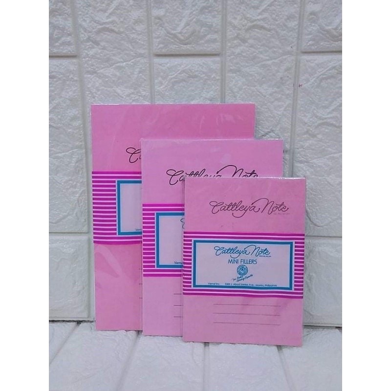 5pcs CATTLEYA Notebook Filler Mini / Big 7" x 10" Assorted Colors ...