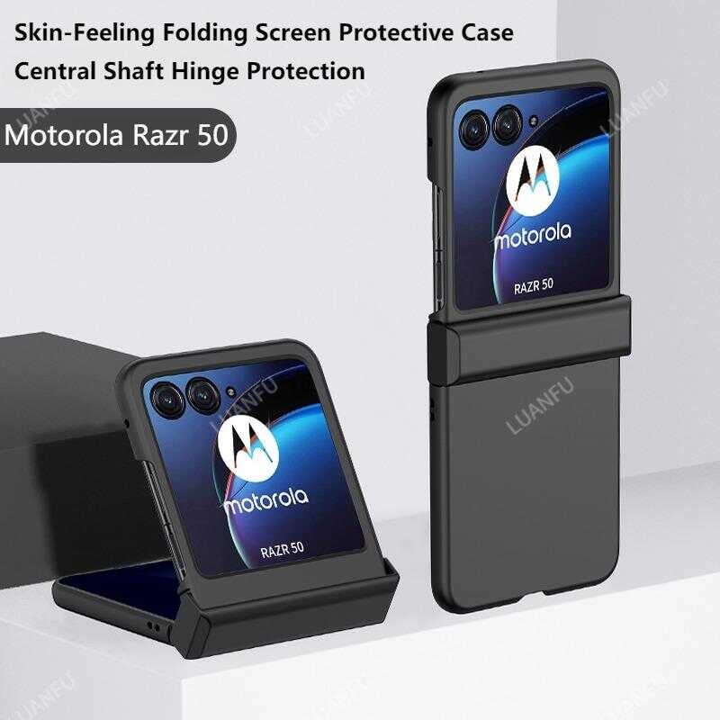 Case For Razr 50 Ultra Motorola Razr+ 2024 Skin Feeling Folding Screen ...