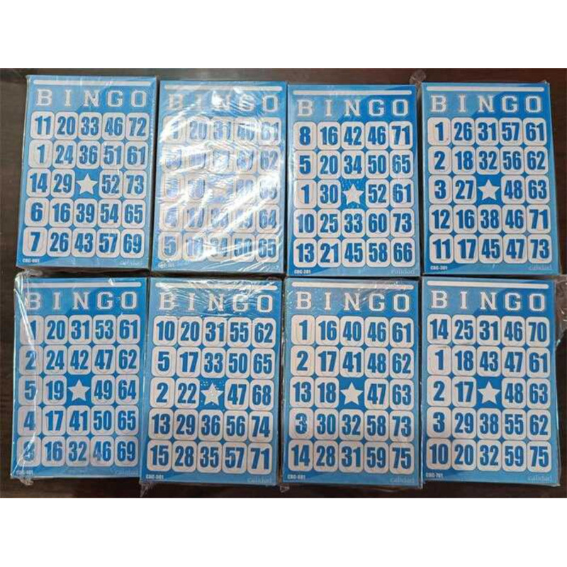 Bingo Card By 100 Pcs Per Set And 50 With Cut Without | Shopee Philippines