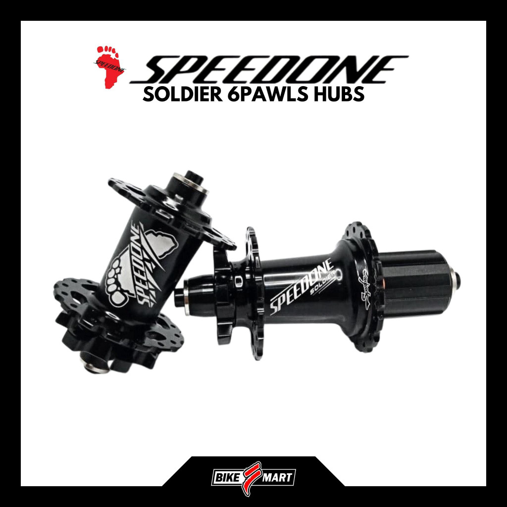 Bike Smart | SPEEDONE 6 PAWLS 32 HOLES HUBS | SOLDIER | PILOT | Shopee ...
