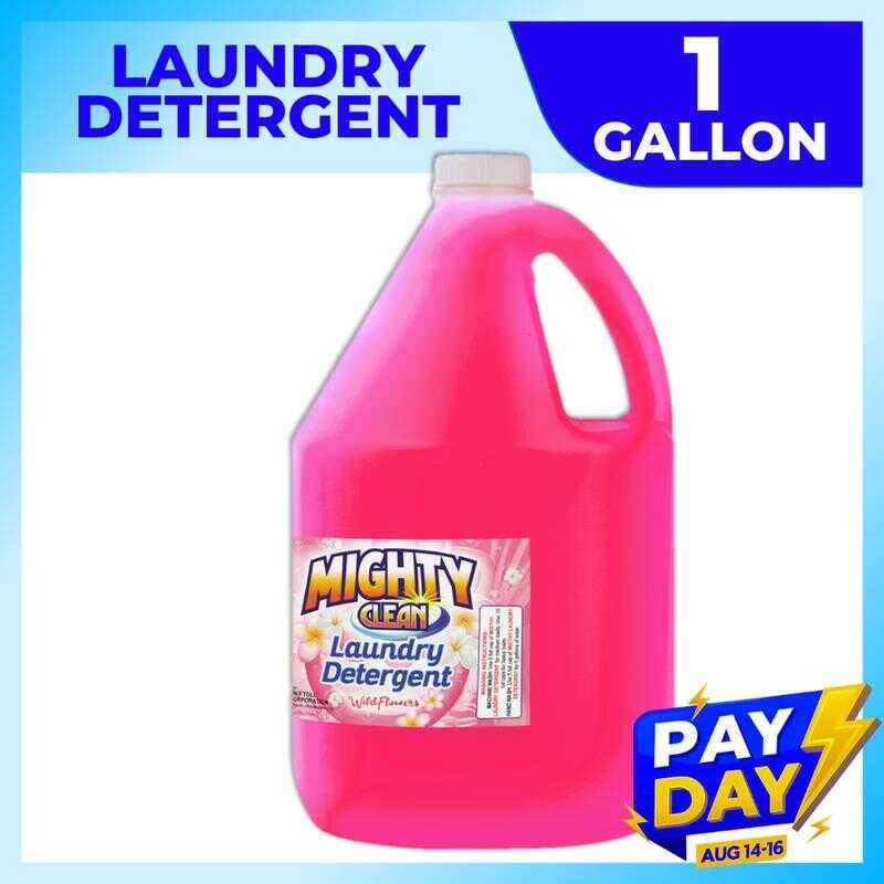 Mighty Clean Liquid Laundry Detergent Wildflowers - LLD MAGENTA 1 ...