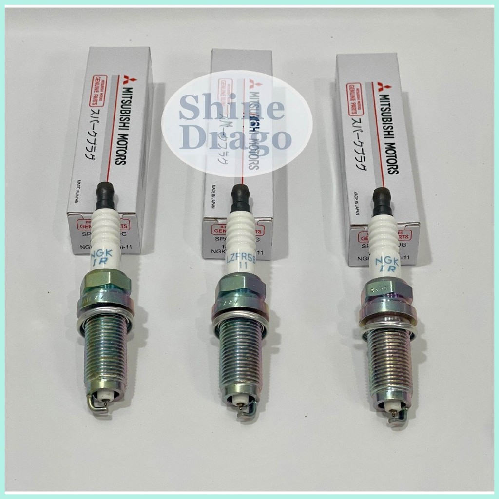 Spark Plug 3PCS Mitsubishi Mirage G4 / Hatchback Iridium 3PCS 1822A086 ...