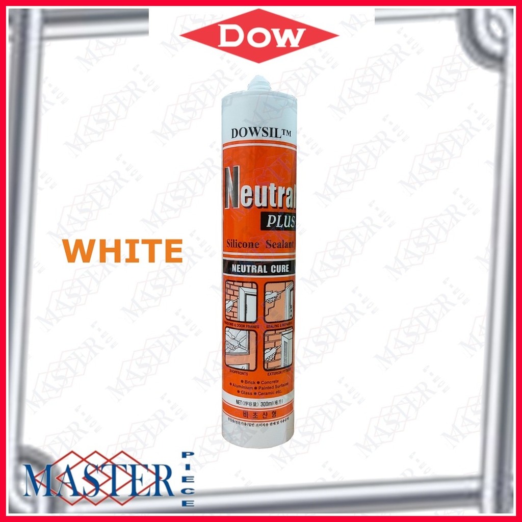 ۞ DOWSIL NEUTRAL PLUS (300mL) Clear/Bronze/White/Gray/Black | Shopee ...