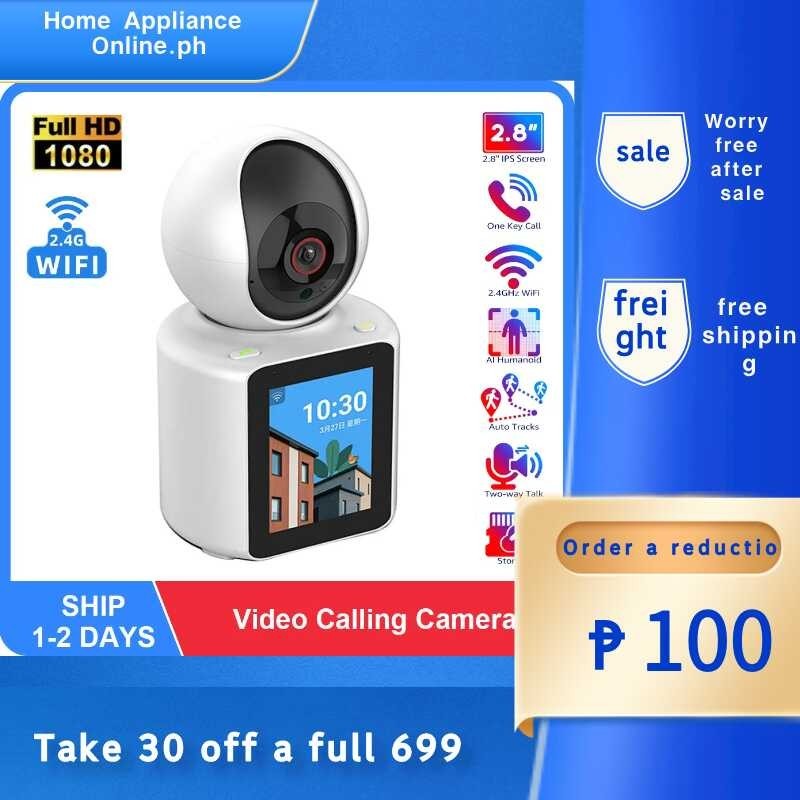 Xiaomi wireless WIFI CCTV Connect to Cellphone Two-way Video Calls IP ...