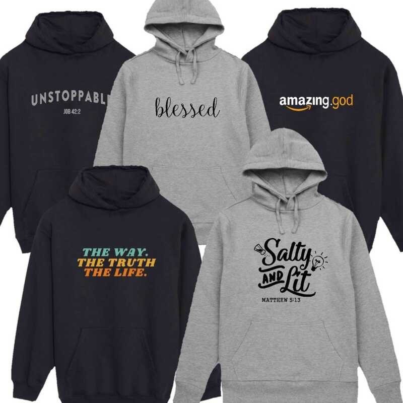 Christian Ipinanganak Muli sa Pagdadalantao Bibliya Verse Hooded dyaket ...