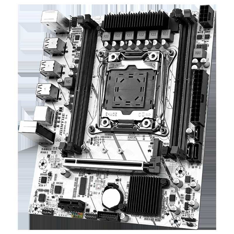 X99 Motherboard X99m-D D4 Lga2011-3 For Xeon E5 V3 V4 Series Processors ...