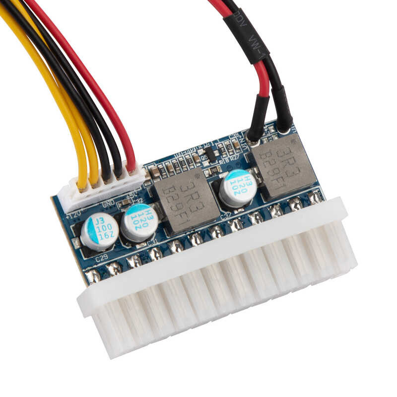 RGEEK Mini ITX DC 12V 160W 24Pin ATX Connector PC Power Supply Pcio PSU ...