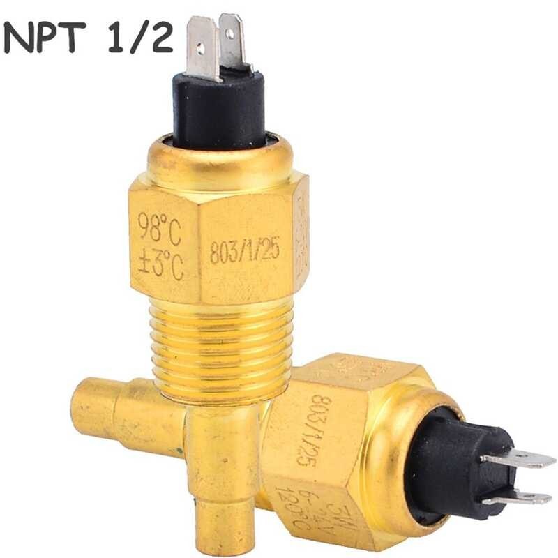 Vdo New 1/2 Npt 21Mm Thread Engine Oil Water Temperature Sensor Para Sa Paglikha | Shopee ...