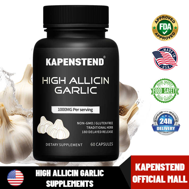 PS. Allicin Supplement Supports Immune System Cardiovascular Health ...