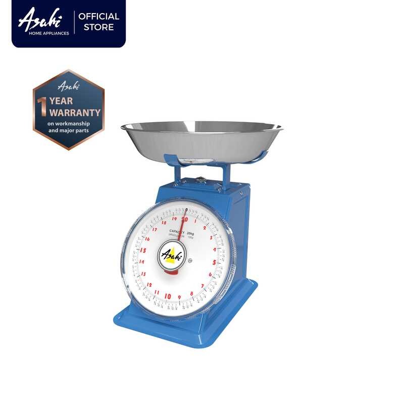 PS 201 Asahi Scale With Stainless Steel Pan 20Kg | Shopee Philippines