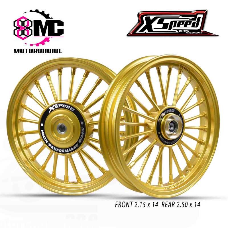 MAGS XSPEED R24 FOR Honda Click 125I / 150I 4 Holes | Shopee Philippines