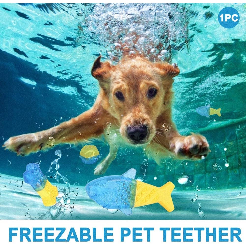Puppy Freeze Toy: Long-lasting Chewing Fun, Easy-Clean, Cooling Dog Toy ...