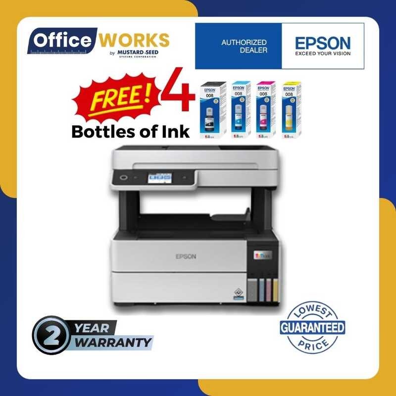Hot and practical Epson EcoTank L6490 ADF 3 sa 1 Continuous Wireless na ...