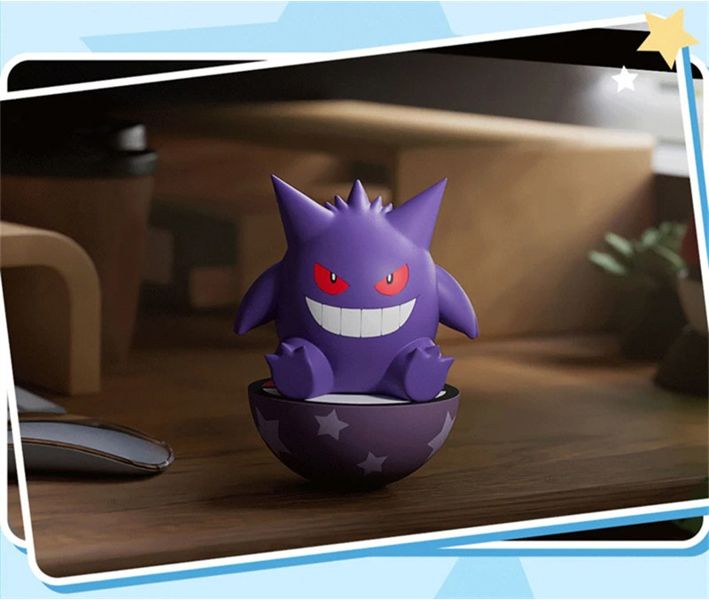 7cm ORIGINAL POKEMON Tumbler Gengar Sylveon Sprigatito Quaxly Fuecoco ...