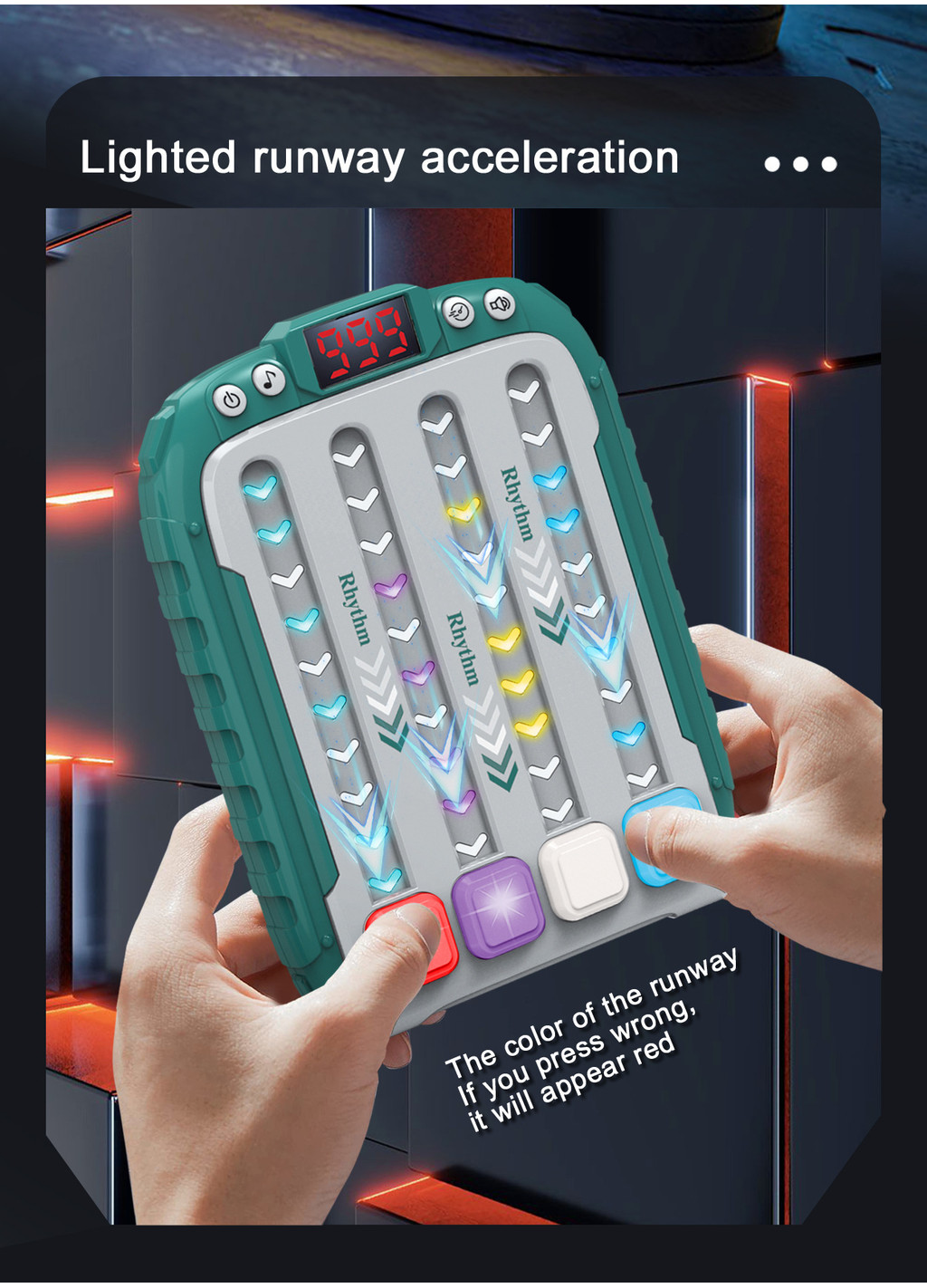 Rhythm Master Speed Push Game Console Puzzle Dance Game Console ...