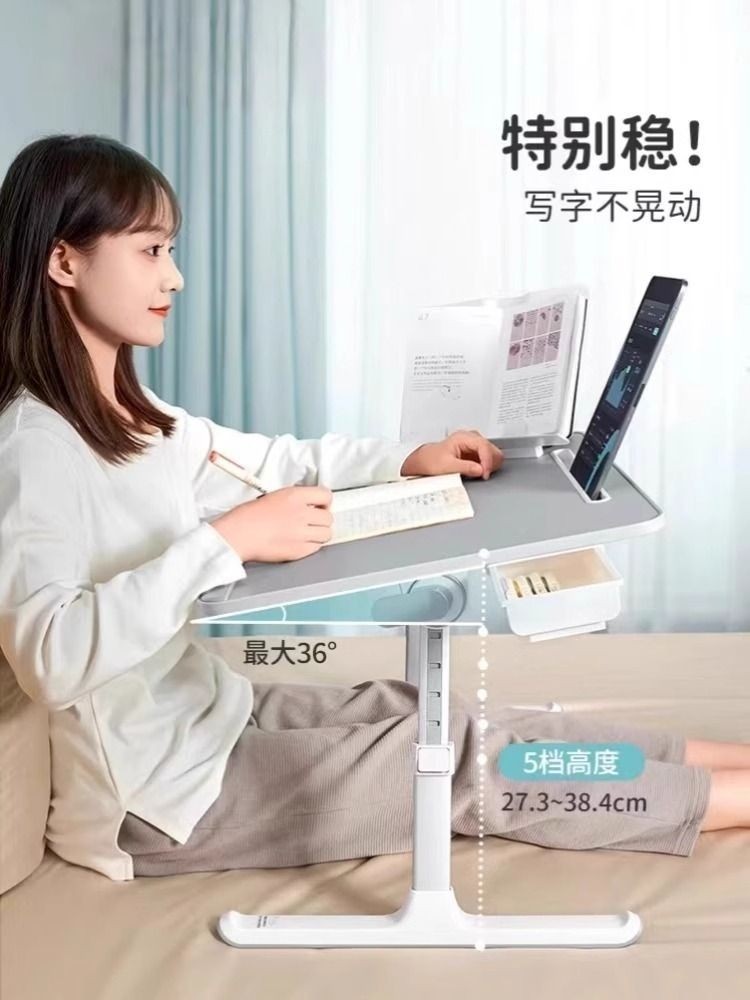 Foldable Lift Table Bed Small Table Home Study Table Bedroom Living ...