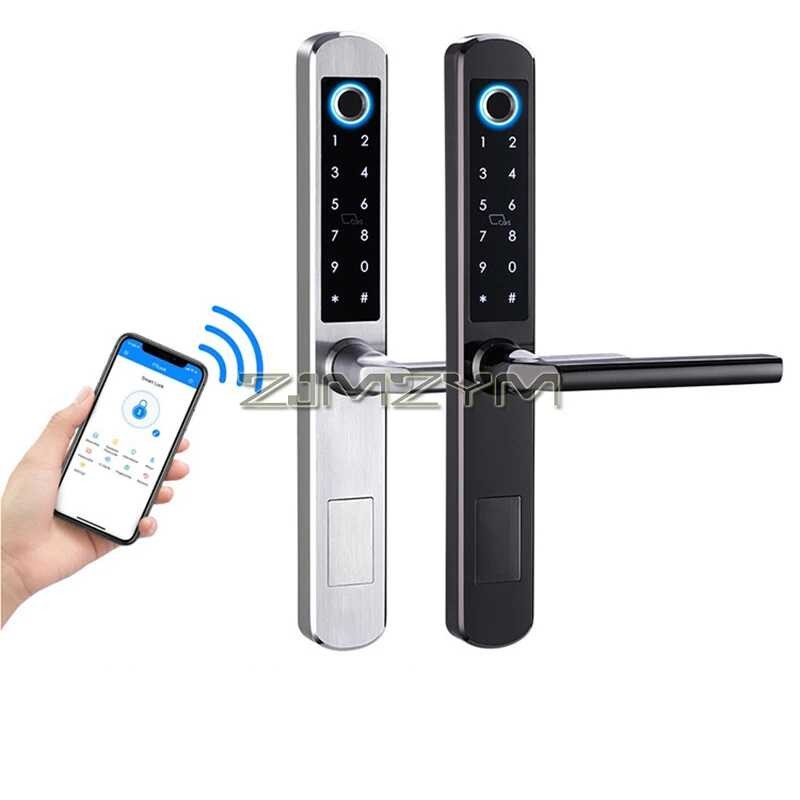 Keyless Entry Fingerprint Smart Door Lock Digital Electronic Lock Na ...