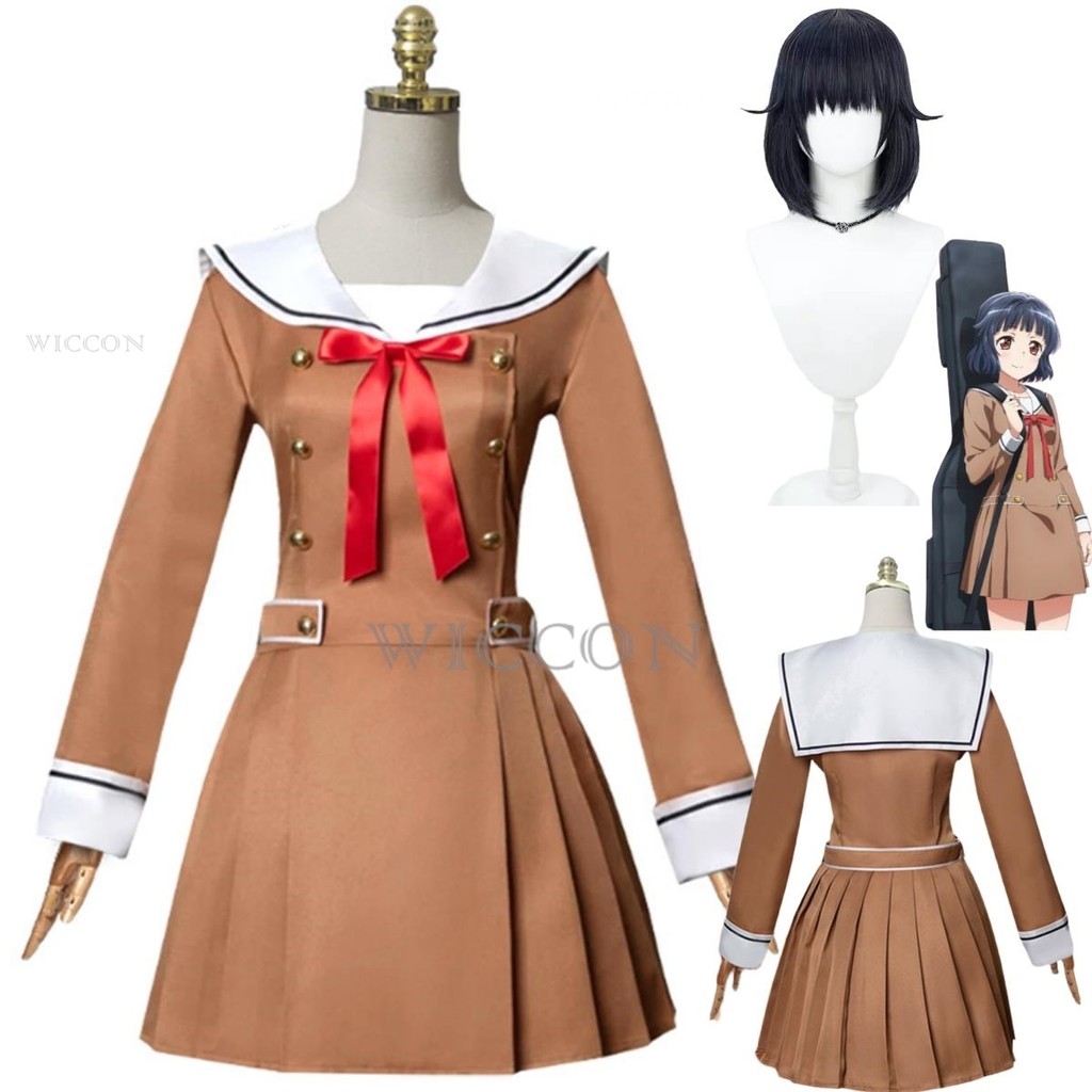 § Anime Bang Dream Rimiri Hanazono Tae Saya Yamabuki Cosplay Costume ...