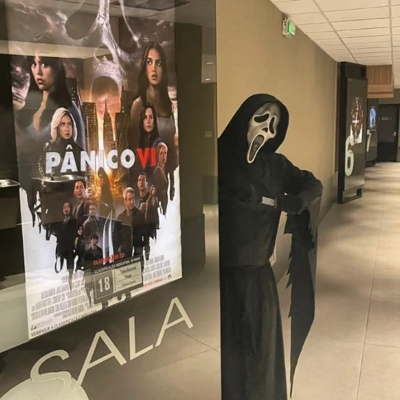 Children and Adult Halloween Scream 6 Ghostface Cosplay Costumes Horror ...