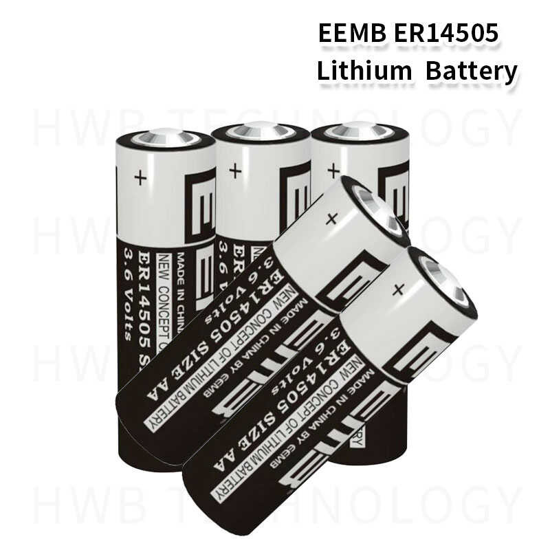 EEMB 10Pcs Er14505 AA 3.6V 2400Mah Lithium B Brand New,Patrolling Rod ...