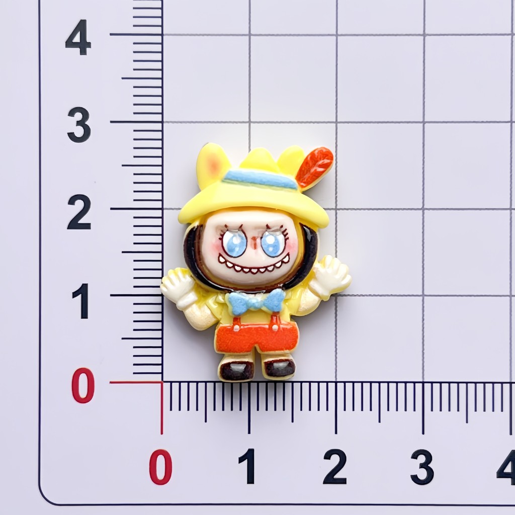 Cartoon Labubu Crocs Jibbitz Doll Jibitz Croc Diy Shoe Charms Resin ...