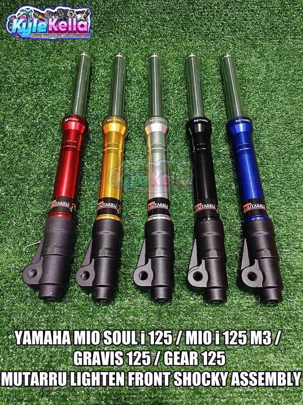 LIGHTEN MUTARRU FRONT SHOCK ASSEMBLY YAMAHA SOUL MIO I `125 M3 GRAVIS ...