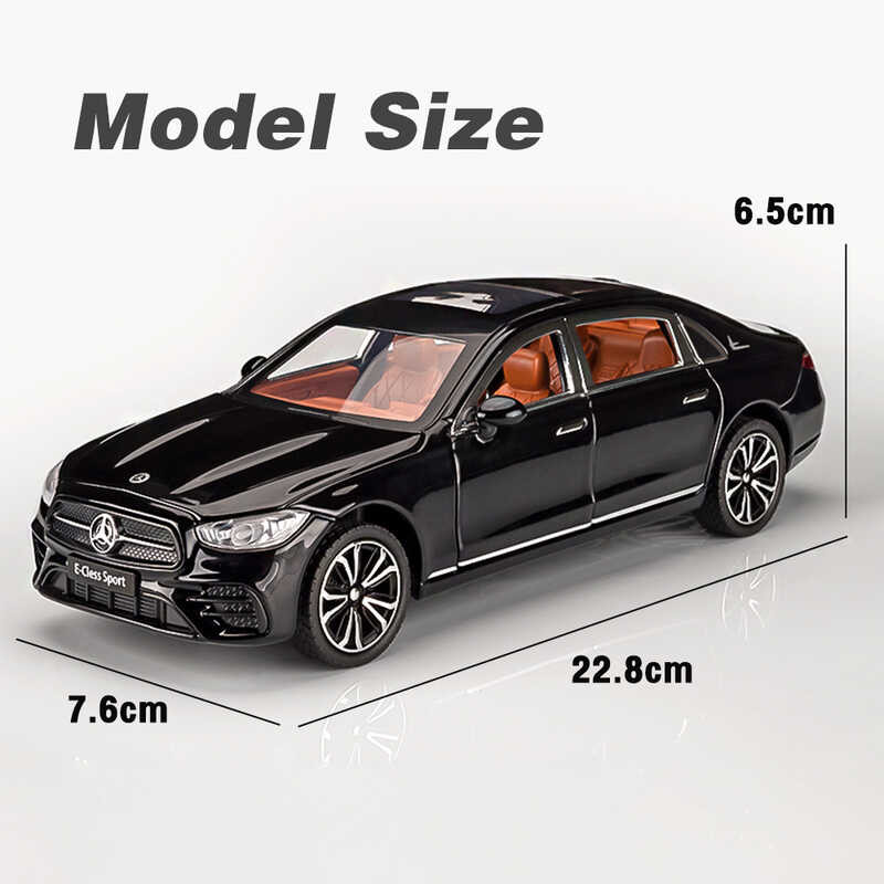 1:24 ★ LEO Benz E300l Sylphy Metal Diecast Alloy Model Truc For Kids Toys Vehicles Hobbies ...