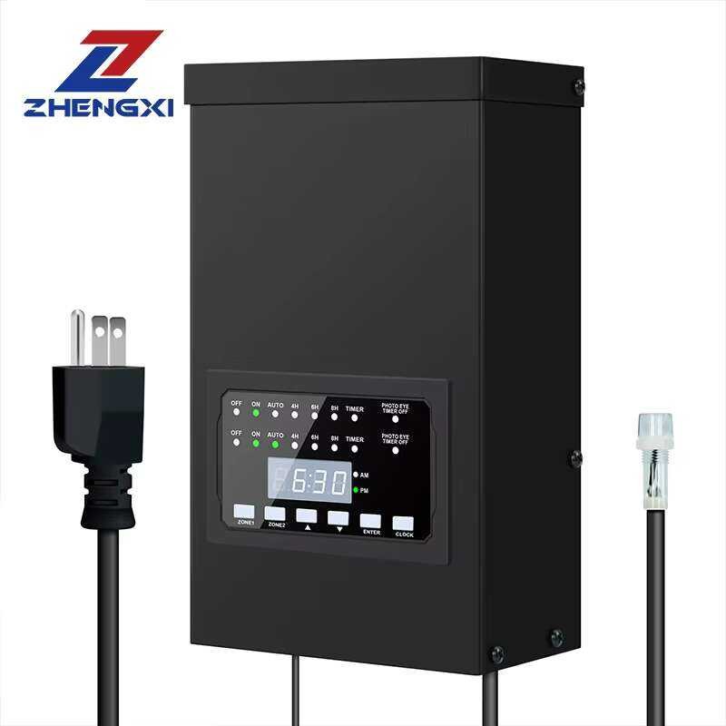 150W Outdoor Power Transformer With Timer For 120Vac 12V/14V Low ...