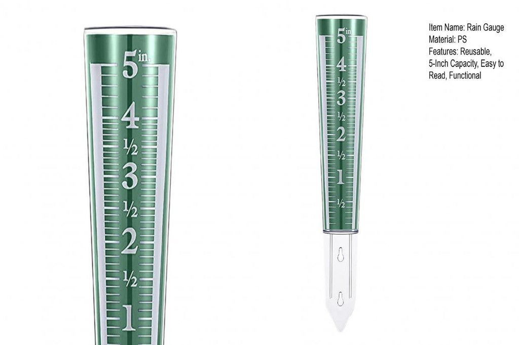 [MO] Lightweight Water Measuring Device Rain Gauge Ps Material Large ...