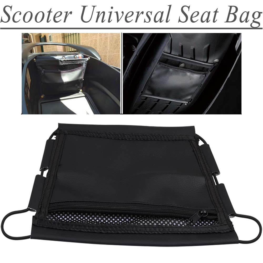 Scooter Universal Seat Bag Under Seat Storage Pouch Bag Organizer for ...