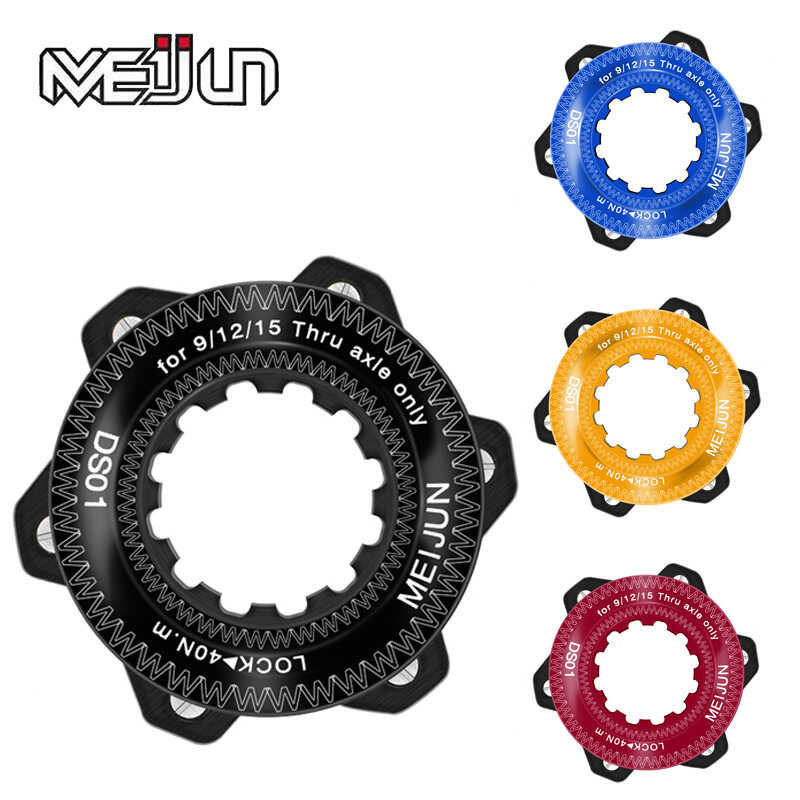 MEIJUN Bicycle Center Lock Six-Bolt Disc Brake Conversion Adapter ...
