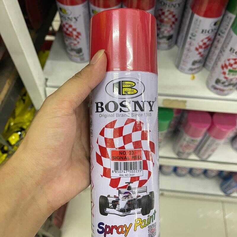 Bosny Spray Paint Solid Colors 100% Acrylic | Shopee Philippines