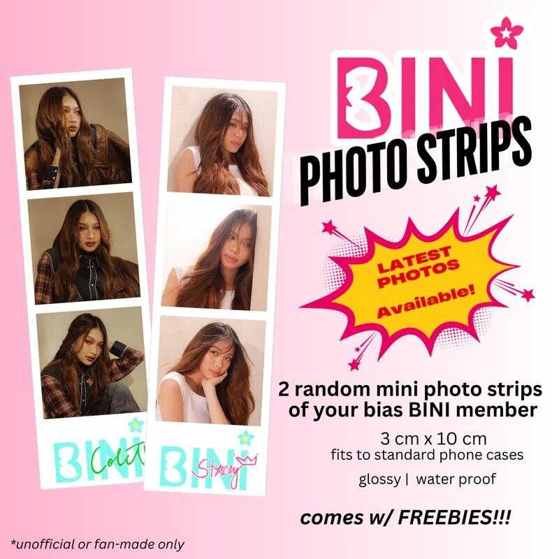 BINI Photo Strips Glossy Latest Photos Available | Shopee Philippines