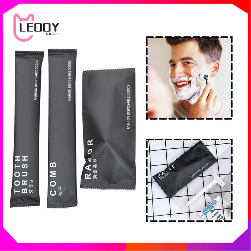 Disposable Toothbrushes With Toothpaste Shampoo/Bath-Gel/Razor Hotel ...