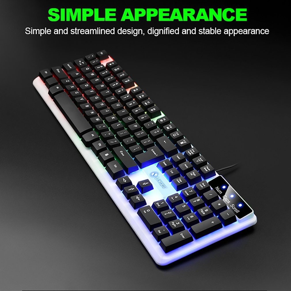 GTX350 Gaming Keyboard Mouse Combos Computer Laptop Backlight Gamer Kit ...
