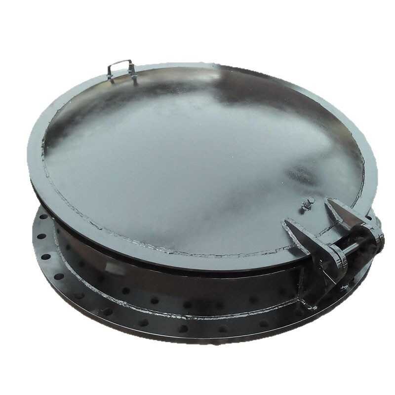 Flap Valve Fiberglass Pipeline Check Valve Double-Opening Steel Flap ...