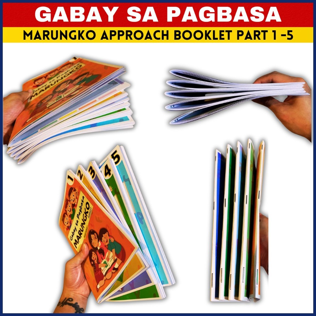 ☮ ⌚ Marungko Approach Booklet/Worksheets Gabay sa Pagbasa Kindergarten ...