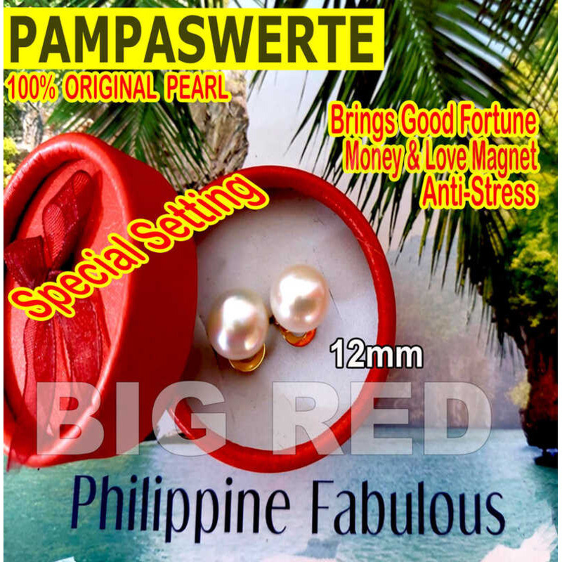 Fabulous Pearl Of The Philippines 12Mm Irregular Siopao White Natural ...